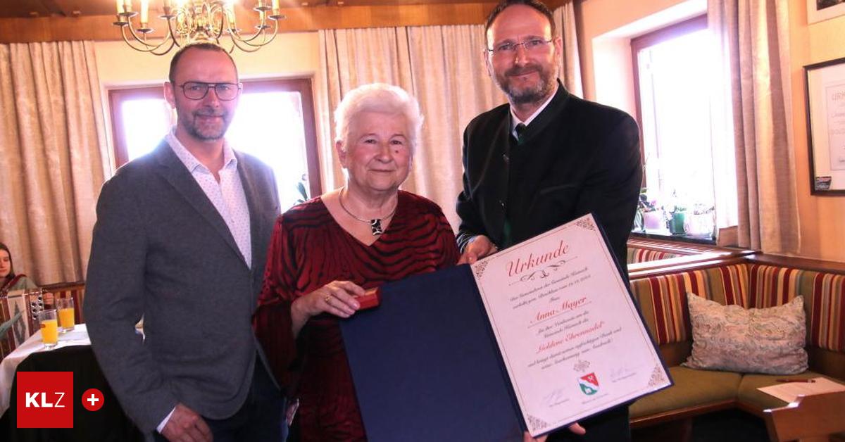 Festakt: Gemeinde Kainach ehrt vier Persönlichkeiten